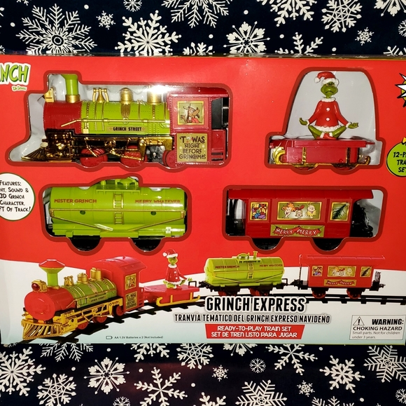 Ruz | Toys | Copy Disney Dr Seuss Grinch Express Holiday Train Set ...
